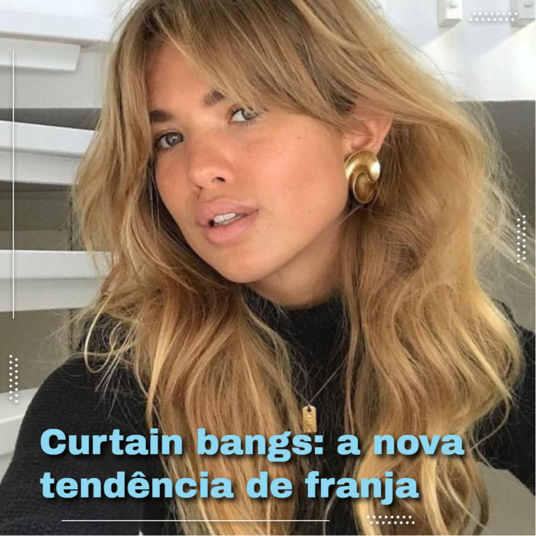Curtain bangs ,a nova tendência de franja. - Kioshi Sako Cortes de cabelo