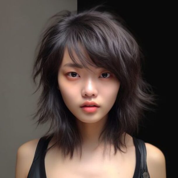 Corte De Cabelo Feminino Curto Oriental Wolf Cut Kioshi Sako