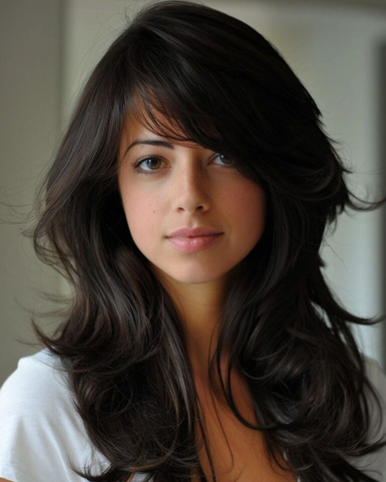 Corte de Cabelo Longo com Franja: As Melhores Ideias para Mudar o Visual com Estilo! - Kioshi Sako