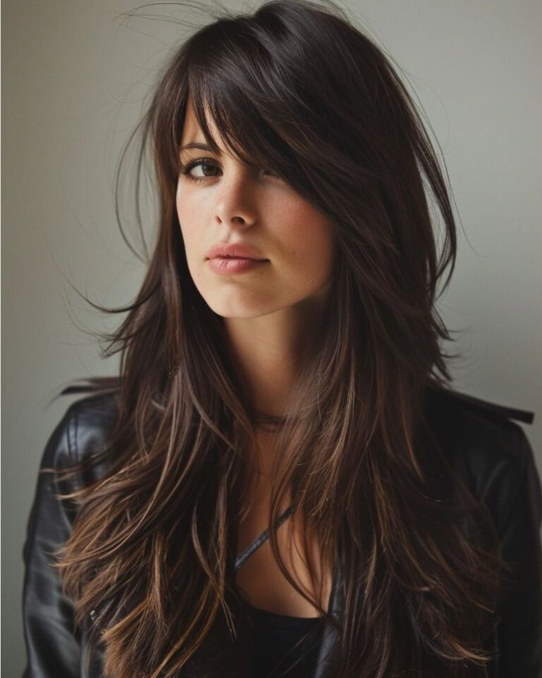 Corte de Cabelo Longo com Franja: As Melhores Ideias para Mudar o Visual com Estilo! - Kioshi Sako