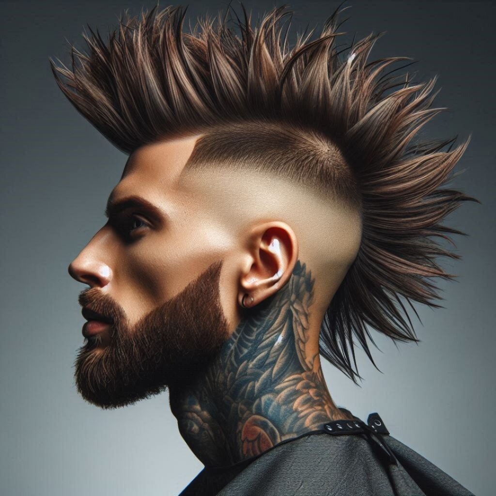 Guia Completo para um Cabelo Masculino Moicano Perfeito: Inspire se ...