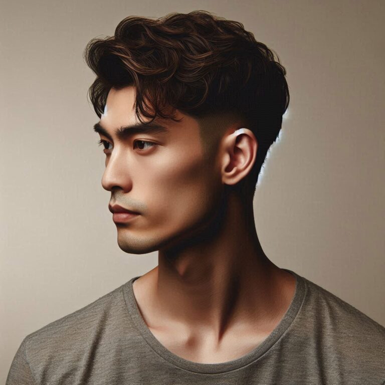 Os melhores corte de cabelo masculino ondulado - Kioshi Sako
