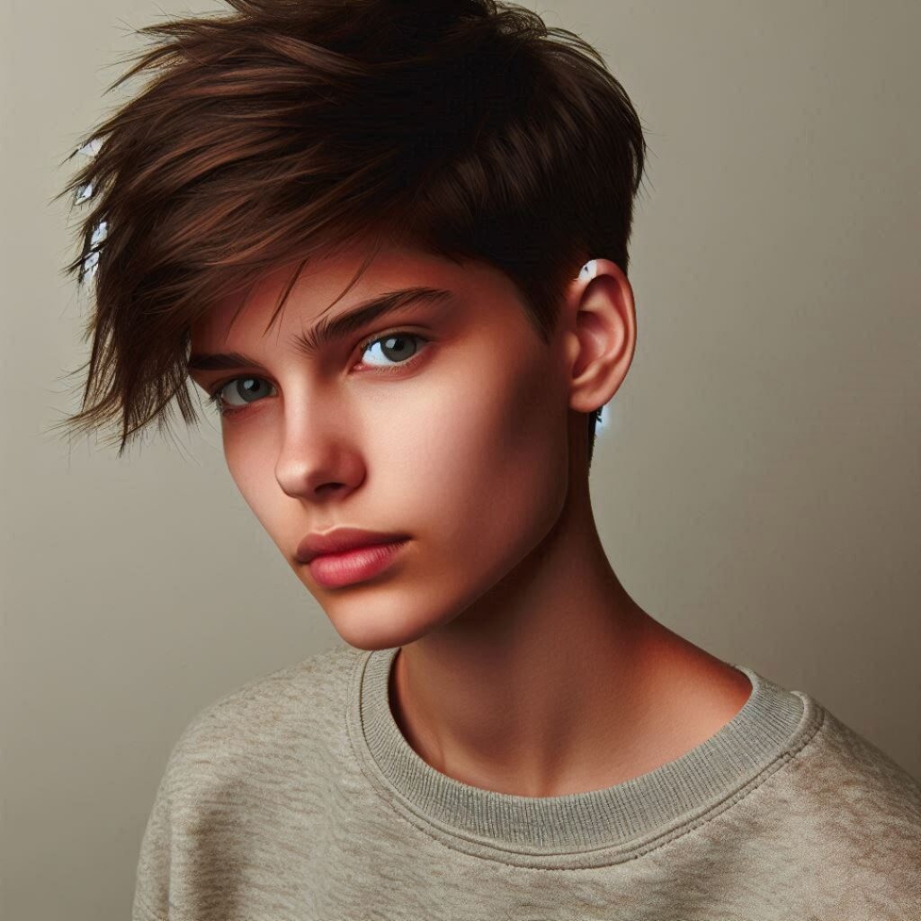 Tomboy hairstyle: Inspirações e Dicas para um Visual Descolado - Kioshi ...
