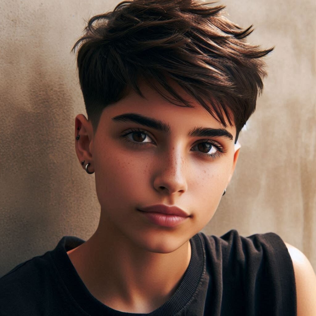 Tomboy hairstyle: Inspirações e Dicas para um Visual Descolado - Kioshi ...
