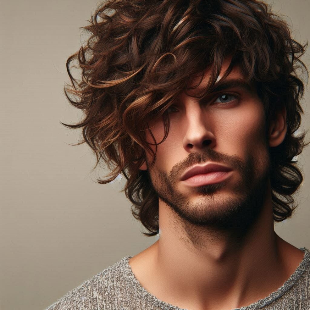 Wolf Cut Masculino: O Novo Estilo de Corte de Cabelo que Está Dominando ...