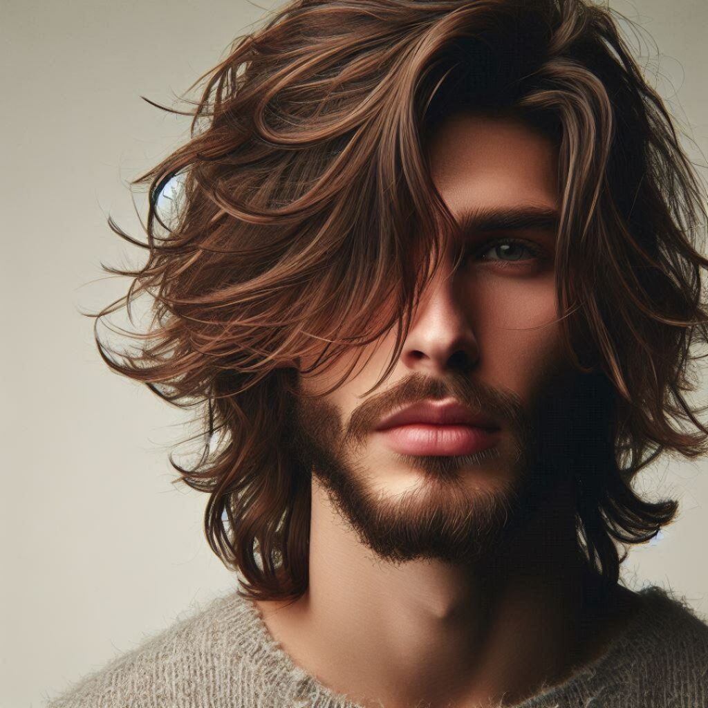 Wolf Cut Masculino: O Novo Estilo de Corte de Cabelo que Está Dominando ...