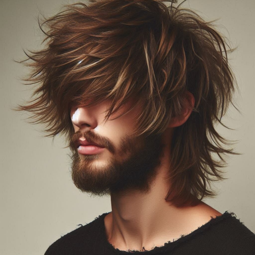 Wolf Cut Masculino: O Novo Estilo de Corte de Cabelo que Está Dominando ...