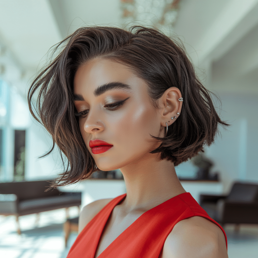 Corte Chanel Curto de Bico: Estilo e Elegância em um Visual Moderno ...