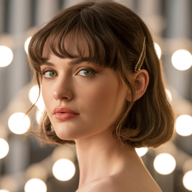O corte chanel com franja: Um estilo moderno e versátil para arrasar ...