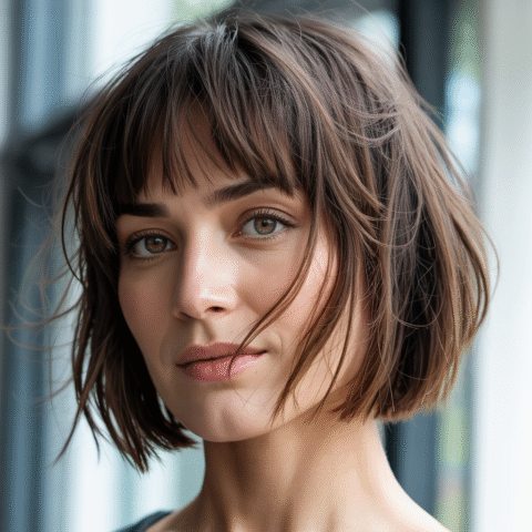 O corte chanel com franja: Um estilo moderno e versátil para arrasar ...