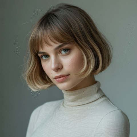 O corte chanel com franja: Um estilo moderno e versátil para arrasar ...
