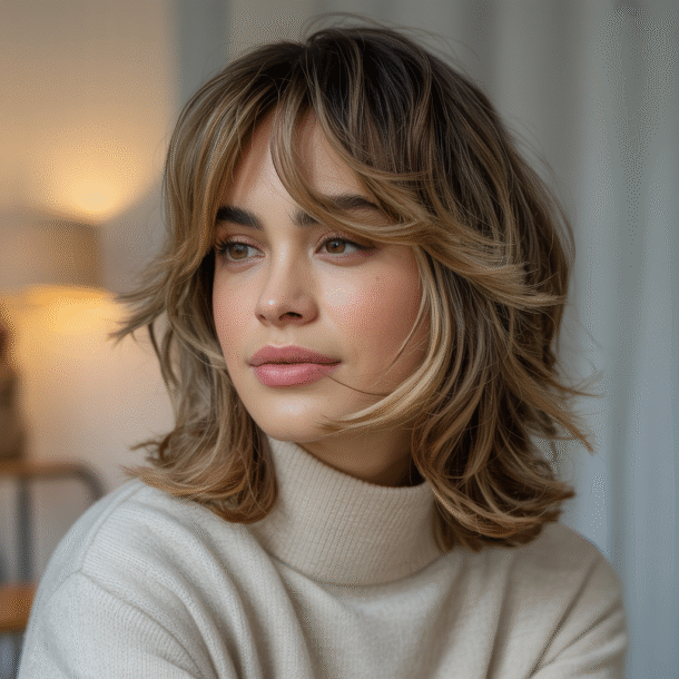 Descubra a Elegância do Corte Chanel Longo com Franja: Tendência de ...
